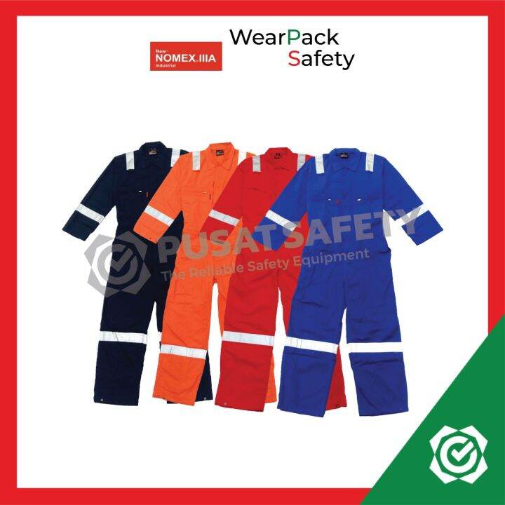 Wearpack New Nomex IIIA Flame Retardant Coverall Safety Anti Api ...
