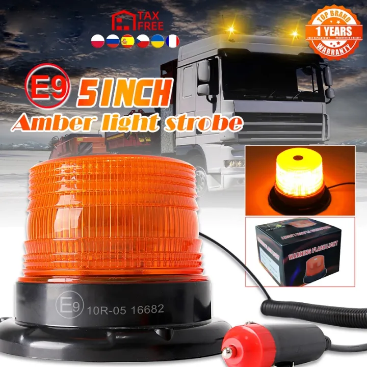 Emergency Flash Strobe Lamp Car Rotating Traffic Safety Warning Lights ...
