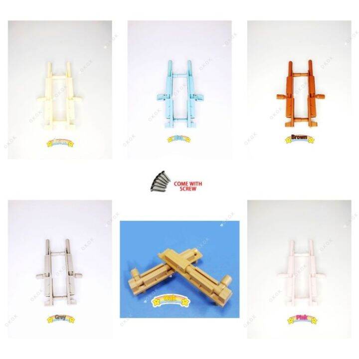 2in1 Wiraplas Bathroom PVC Door Latch Bolt With Screw/Double Bolt ...