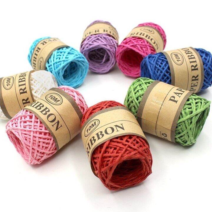 10 meters 1.5mm Paper Twine Ribbon for Gifts, Souvenirs, Giveaways ...