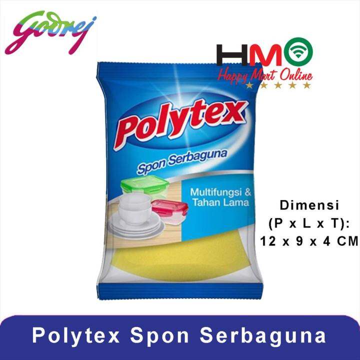 Polytex Spon Serbaguna Spons Sponge Pencuci Piring | Lazada Indonesia