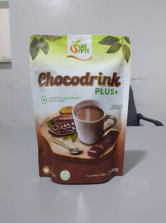 One Opti Choco Drink Plus with Choco from Switzerland With Probiotics ...