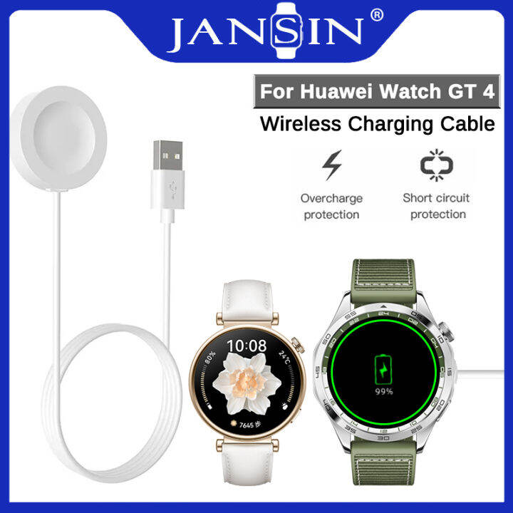 For Huawei Watch GT 4 Portable Wireless USB Cable Charging Dock Stand ...