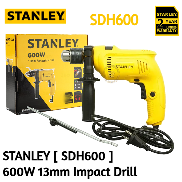 STANLEY [ SDH600 ] - 600W 13mm Impact Drill | Lazada