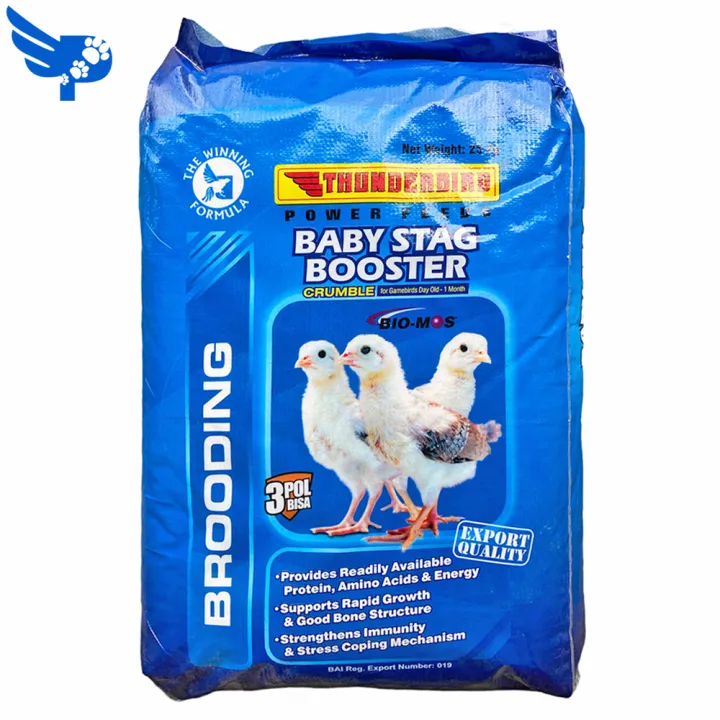 Thunderbird Power Feeds Baby Stag Booster Brooding - 25KG - Loose Sack ...