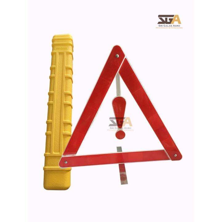 Auto Car Red Warning Safety Emergency Reflective Warning Triangle ...