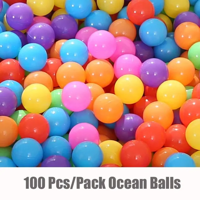 1.2M Cartoon Ball Pit Kids Playpen Dry Pool Balls Baby Ball Pool ...