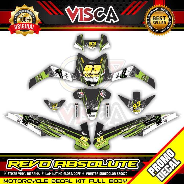 Decal Revo Absolute 110 Full Decal Absolute Revo Full Body Stiker Revo ...