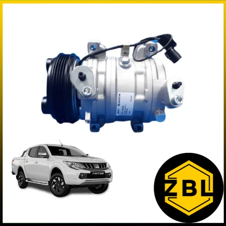 MITSUBISHI TRITON 2.4 '17 CALSONIC CR12 10S11C 4PK (NEW) COMPRESSOR MT ...