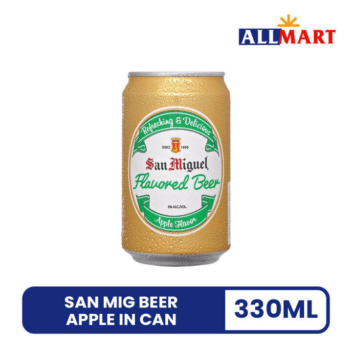 San Mig Beer Apple in Can 330ml | Lazada PH
