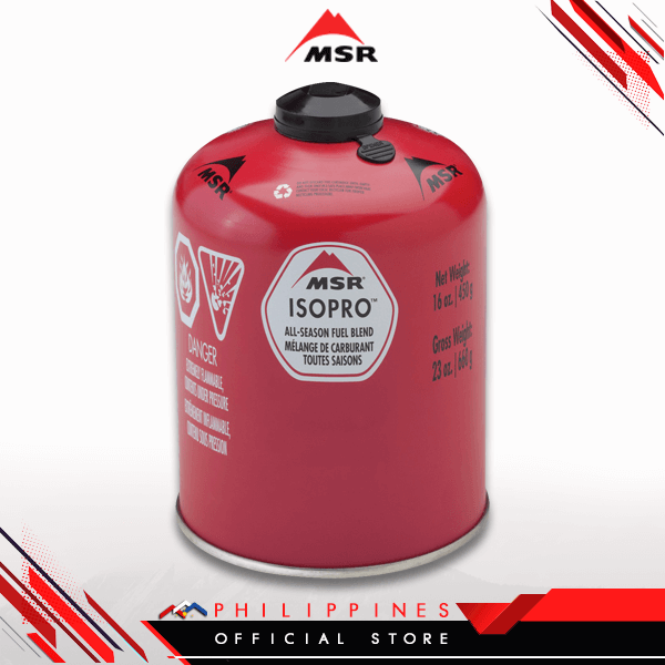 MSR IsoPro Fuel 450 grams (isobutane + propane blend) | Lazada PH