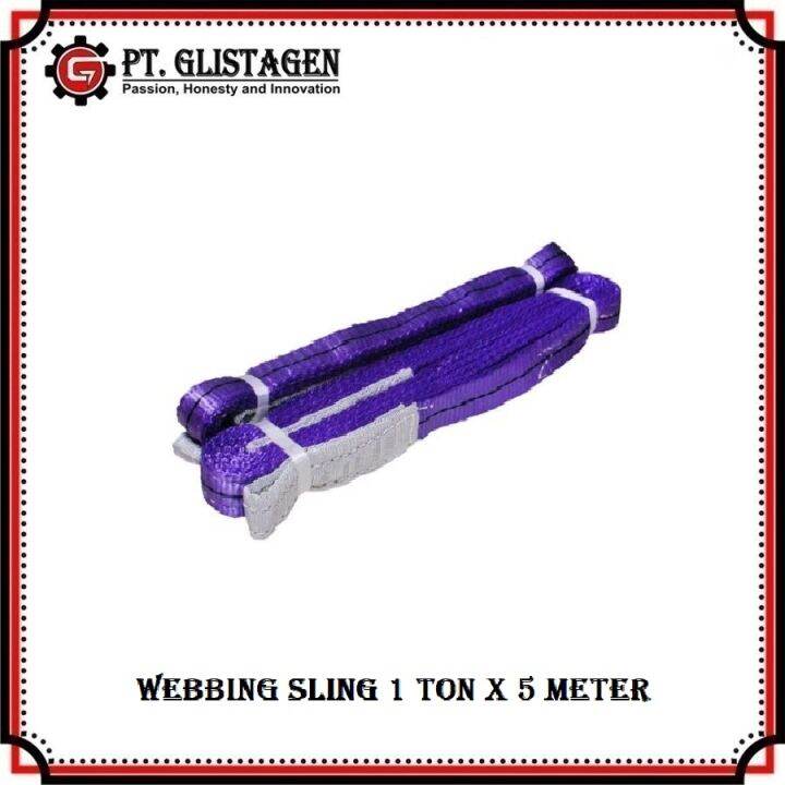 Webbing Sling 1 Ton X 5 Meter | Lazada Indonesia