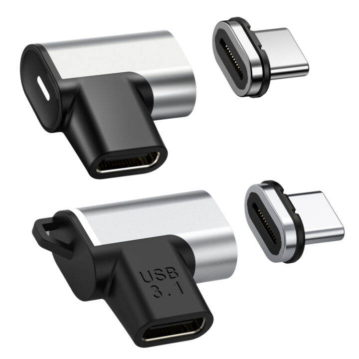 USB Magnetic Adapter Type C USB C Magnetic Adapter Right Angle 24pins ...