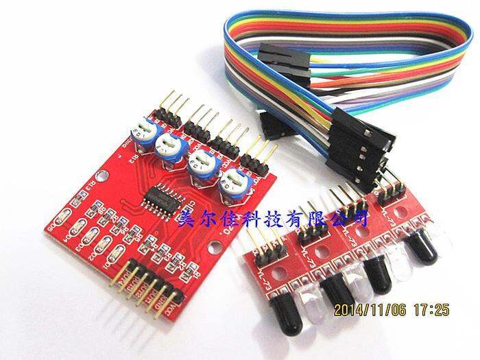 4-way infrared tracing / tracking module | Lazada Indonesia