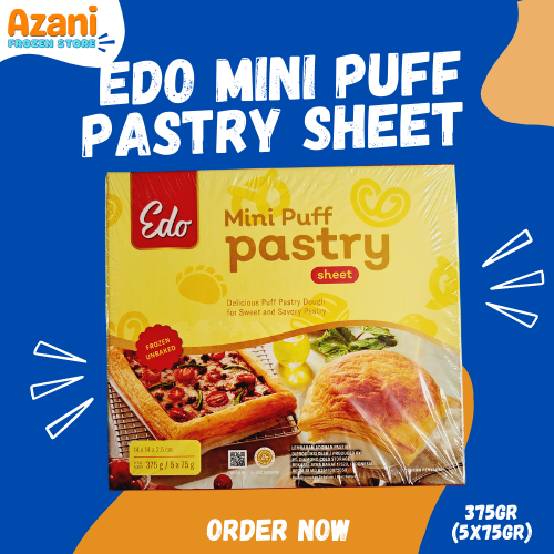 Edo Mini Puff Pastry Sheet 375Gr | Lazada Indonesia