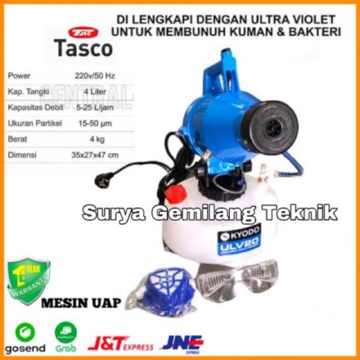 Mesin Fogging Uap KYODO ULV 20 / Cold Fogger KYODO TLV 20 Alat Semprot ...