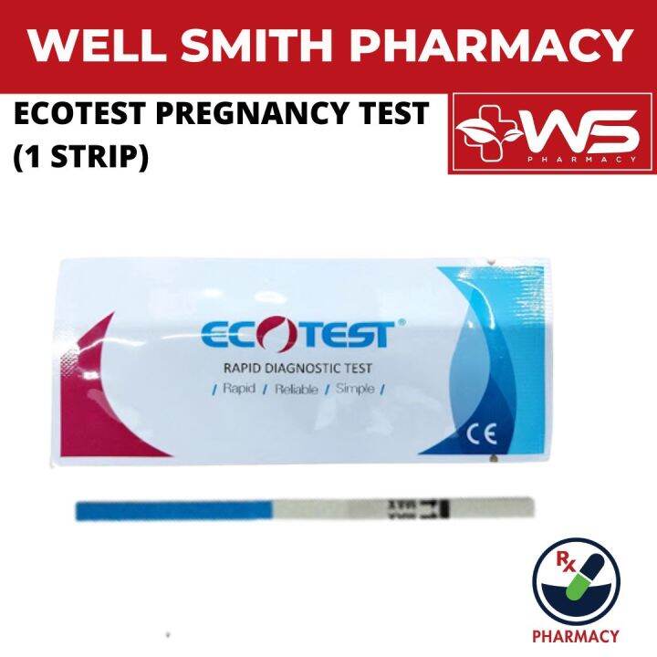 ECOTEST PREGNANCY TEST (1STRIP) | Lazada