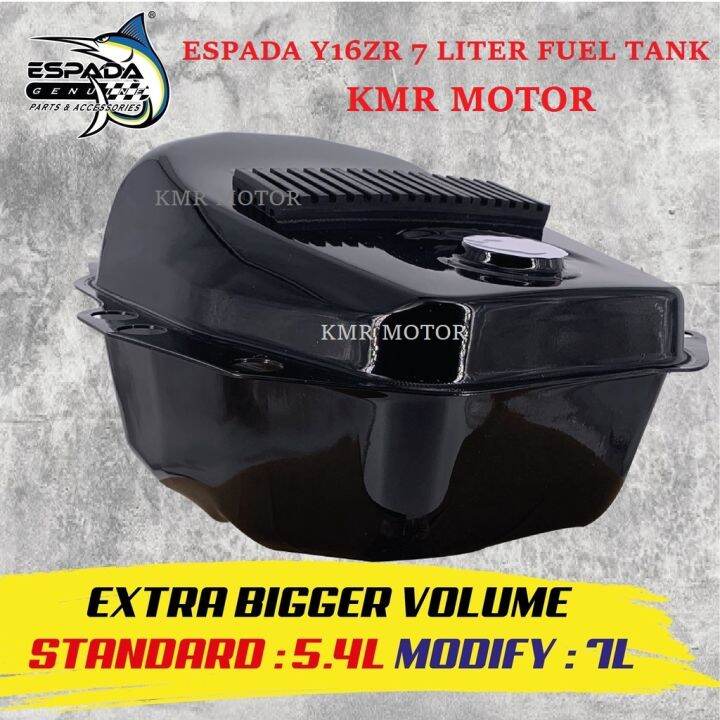 ESPADA YAMAHA Y16 Y16ZR 7 LITER FUEL TANK EXTRA BIG TANK (STANDARD TANK ...
