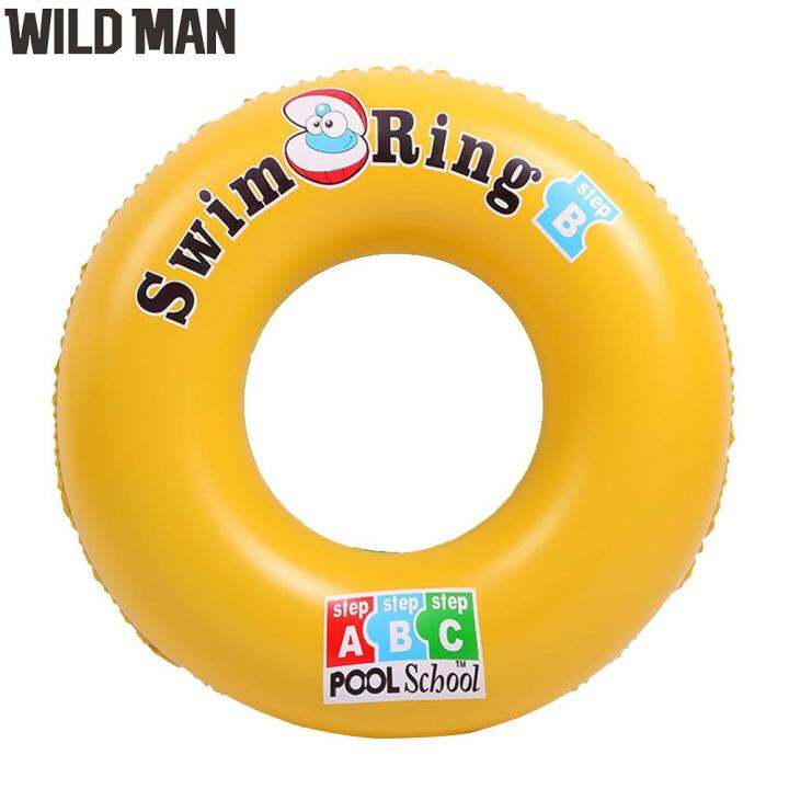 Adult Kids Letters Inflatable Swimming Ring Thickened Pool Sea Float ...