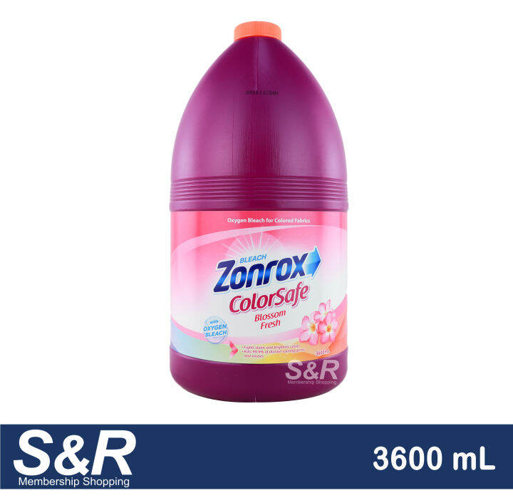 Zonrox Color Safe Blossom Fresh Bleach 3.6L | Lazada PH