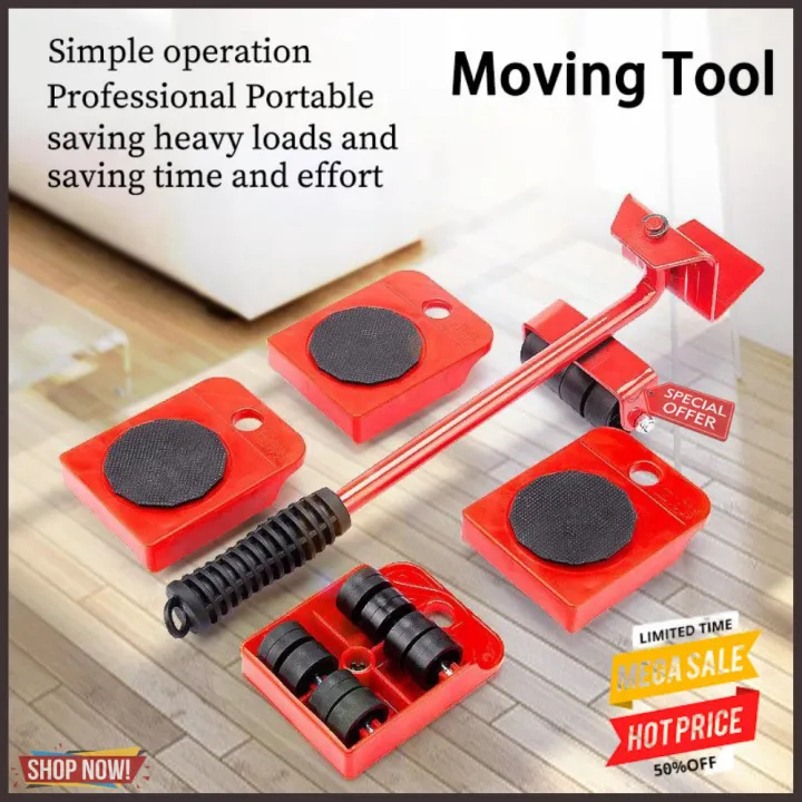 TOP SELLER Furniture Moving System With Lifter Tool And 4 Wheels ...
