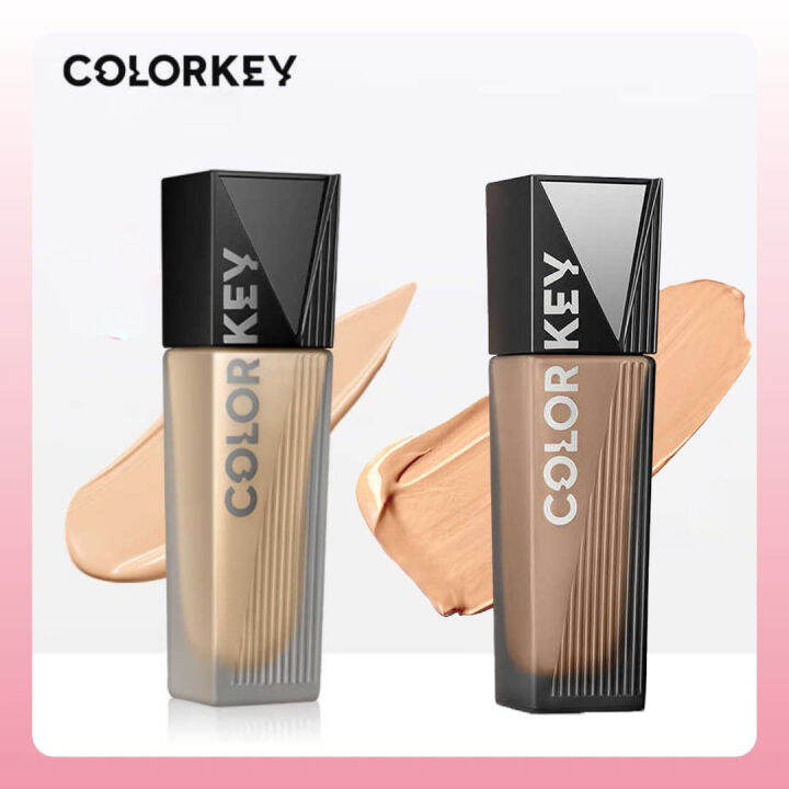 [Ready Stock] Colorkey 12 Hours Long Lasting Foundation Non-Oxidation ...