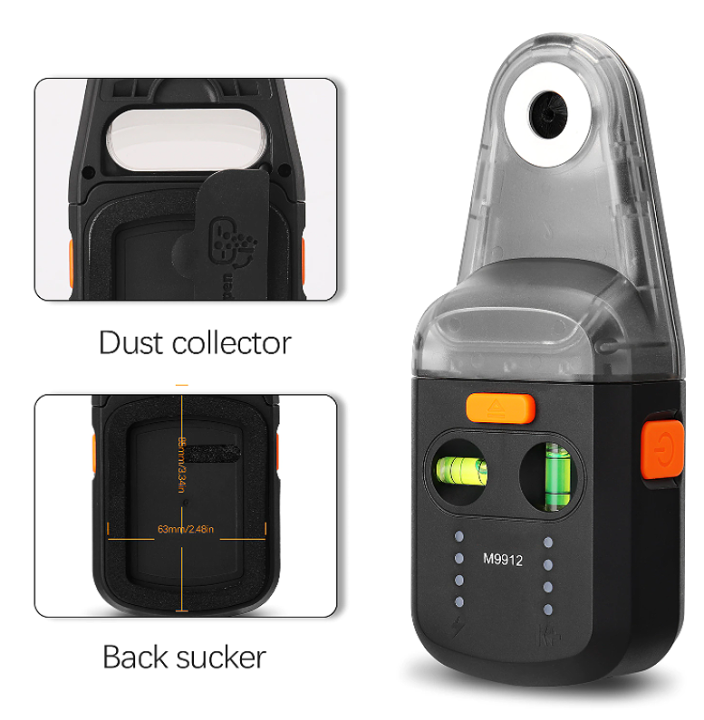 2 in1 Wall Mounted Laser Level With Drilling Dust Collector | Lazada PH