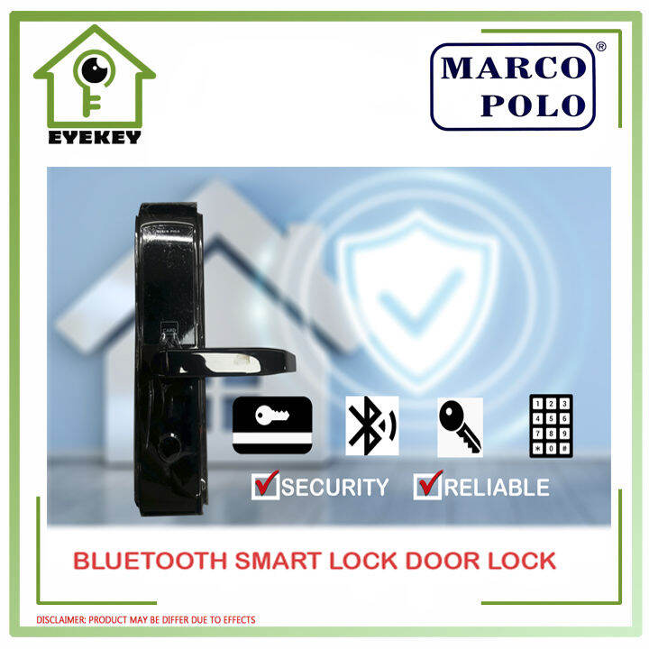 MARCO POLO BLUETOOTH DOOR SMART LOCK RIGHT OPENING | Lazada PH
