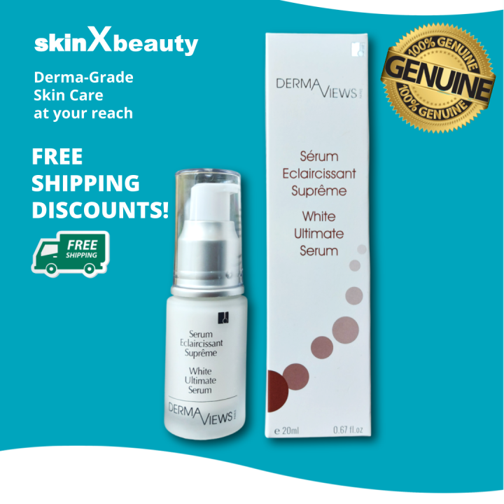 DERMAVIEWS White Ultimate Serum 20ml DERMAGRADE ONHAND AUTHENTIC ...