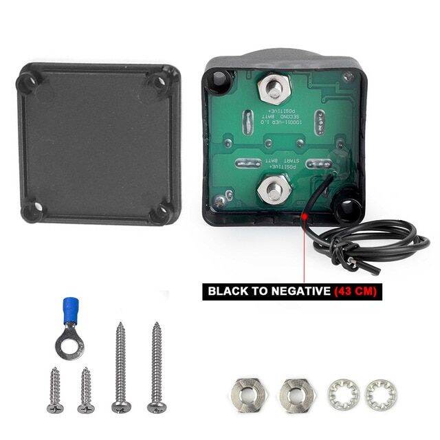 12v 140A Voltage Sensitive Relay Dual Smart Battery Isolator Protection ...