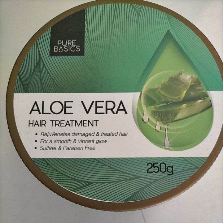 Aloe vera Hair treatment 250g by Pure basics | Lazada PH