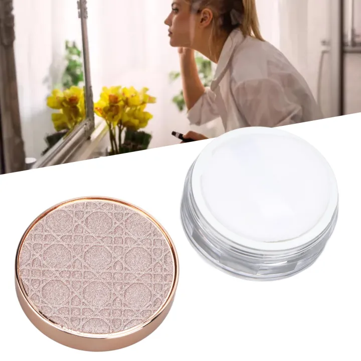 Face Powder Container Empty Powder Box Cushion Puff Plastic Makeup ...