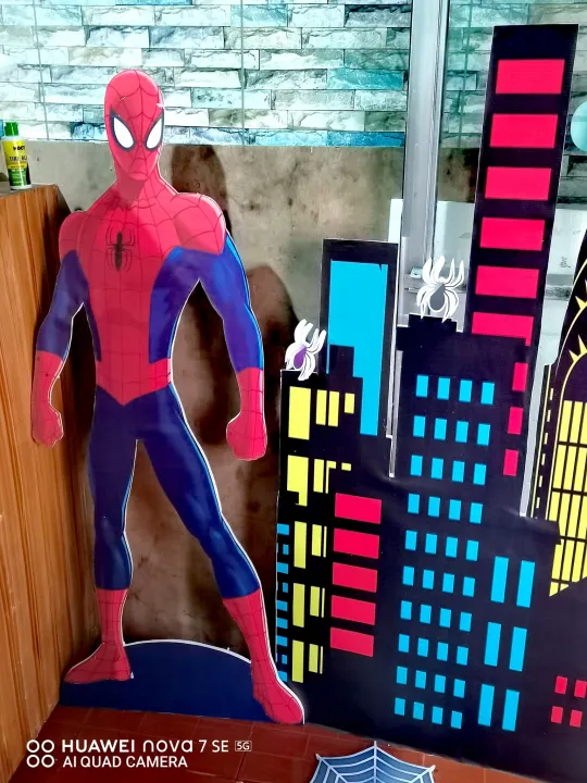 SPIDER MEN CHARACTER STANDEE | Lazada PH