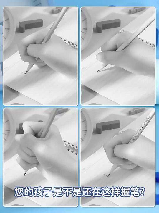 100400Pcs 2B Hb Posture Correction ดินสอ Groove สามเหลี่ยมดินสอไม้ ...