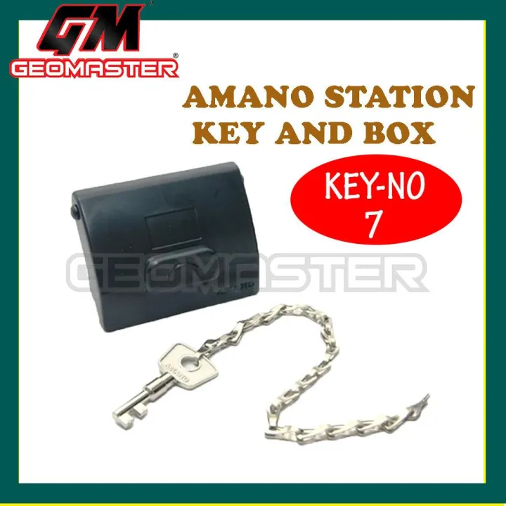 Stock Ready Security Key Set - Watchman Clock Security Amano Key No 1 ...