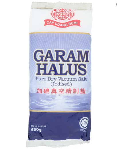 CAP UDANG BUMI Fine Salt / Garam Halus - 450gm | Lazada