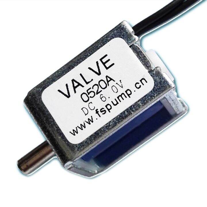 Mini DC 3V-12V Micro Solenoid Valve Electromagnet Open Frame DC Push ...