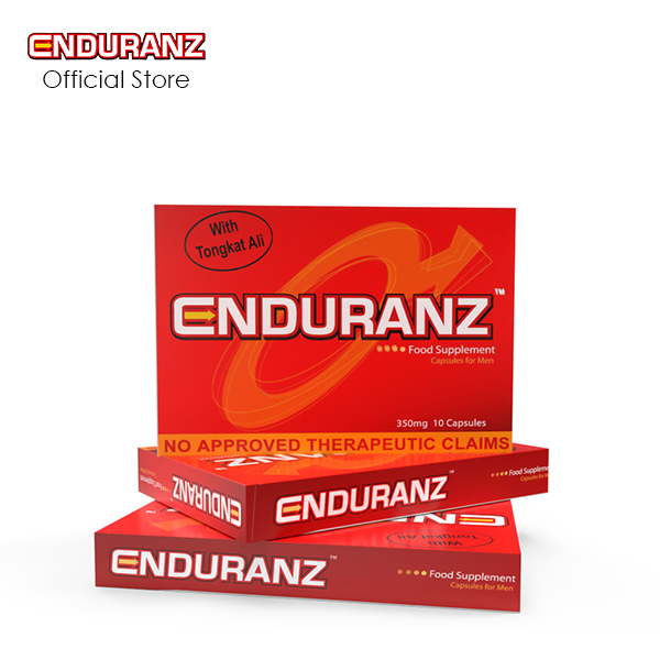 Enduranz Capsule for Men with Tongkat Ali 350mg Capsules Pack of 10 ...