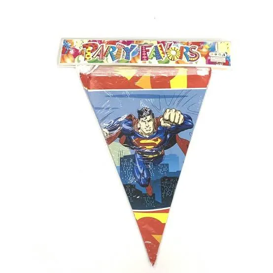 Superman theme birthday party banderitas | Lazada PH