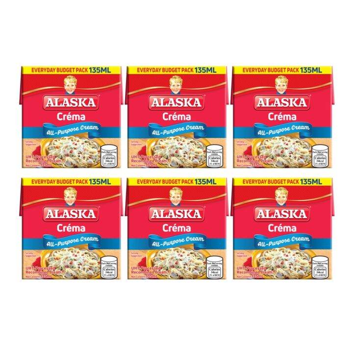 Alaska Crema All Purpose Cream 135ml - Pack of 6 | Lazada PH