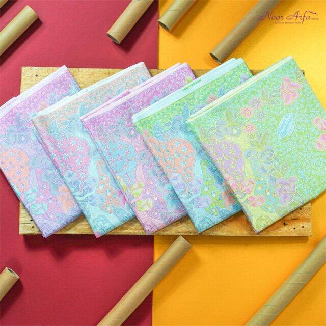 Noor Arfa Kain Batik Pastel | Lazada