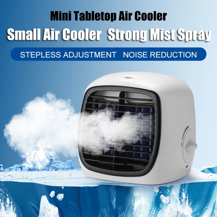 Portable Mini Air Conditioner Fan Air Cooler Home USB Personal Space ...