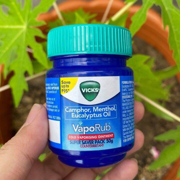 VICKS VAPORUB Cold Vaporising Ointment | Lazada PH