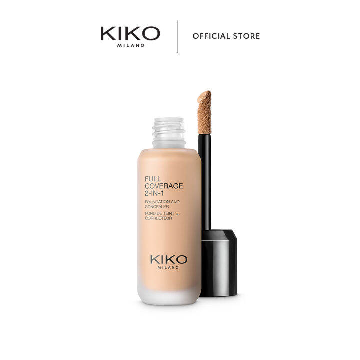 KIKO Milano Full Coverage 2-in-1 Foundation & Concealer | Lazada PH