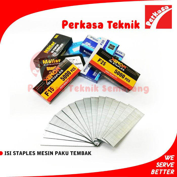 Isi Staples / Paku Tembak Angin Air Nailer Refill F10 | Lazada Indonesia