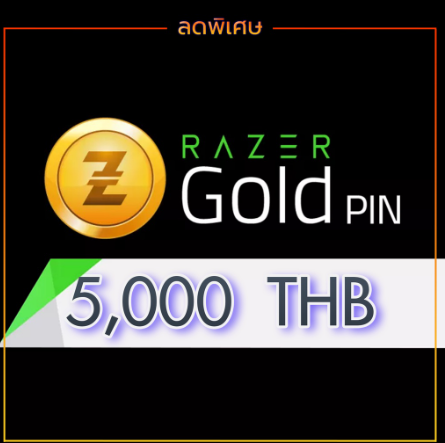 RAZER GOLD PIN [ 5000 THB ] | Lazada.co.th