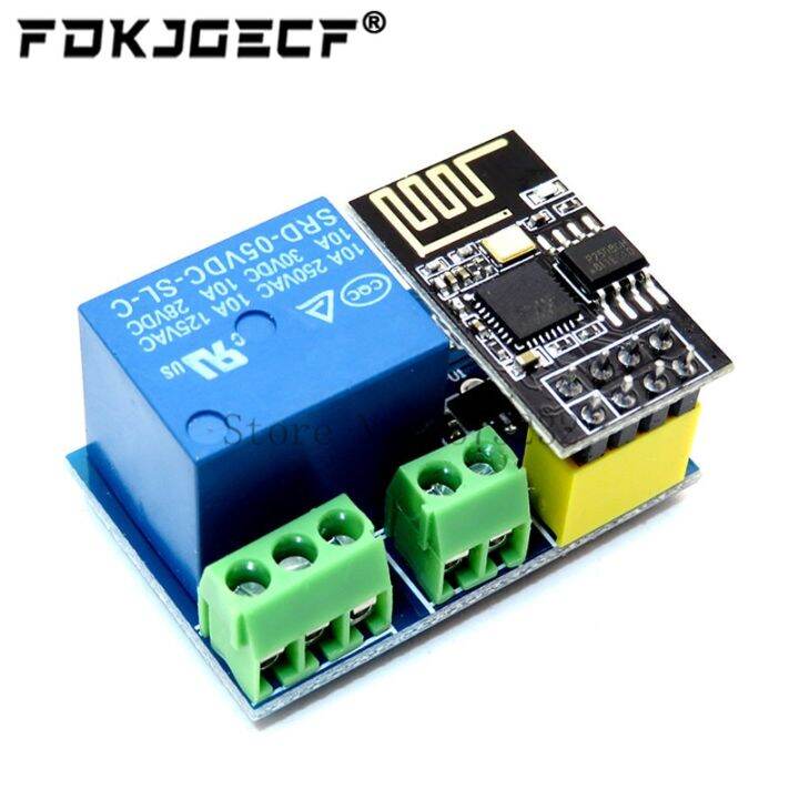 ESP8266 ESP-01S 5V WiFi Relay Module Things สวิตช์รีโมทคอนโทรลบ้านอัจฉริยะสําหรับโทรศัพท์ ...