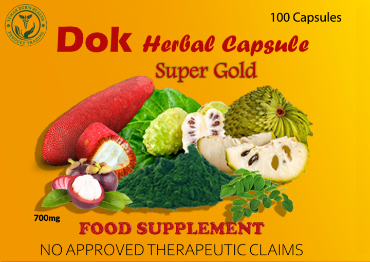 Dok Herbal Capsule Super Gold | Lazada PH