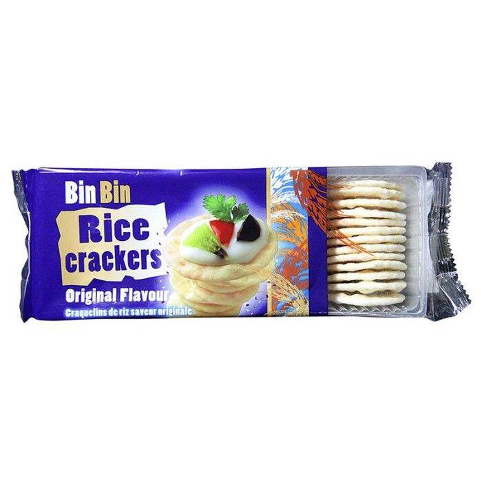 Bin Bin Rice Crackers, Krekers Beras Berbagai Rasa 100 gr | Lazada ...