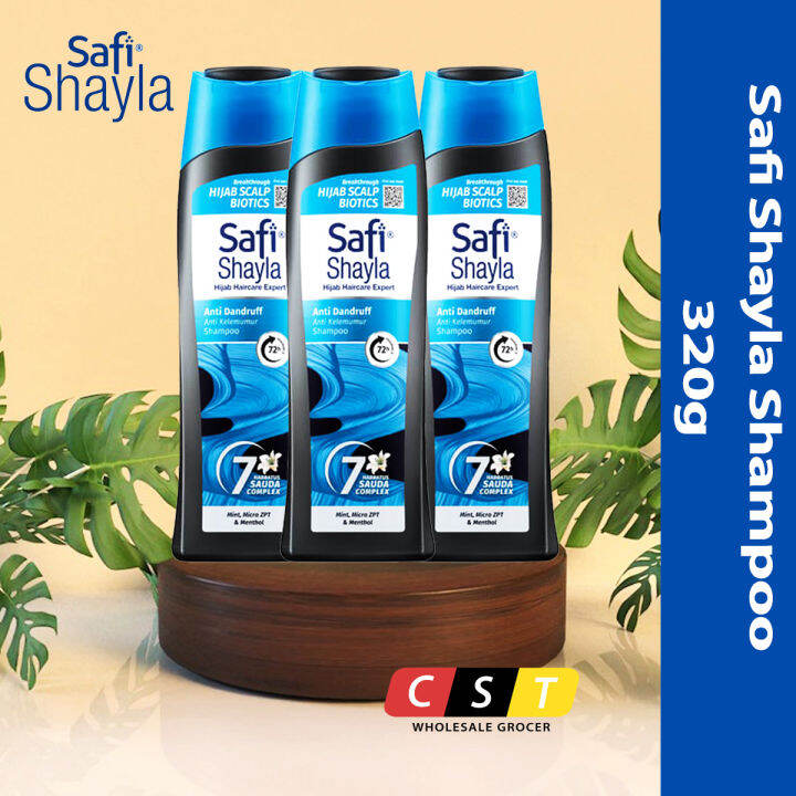 SAFI Shayla Shampoo Anti Dandruff / Anti Kelemumur 320g X 3units | Lazada